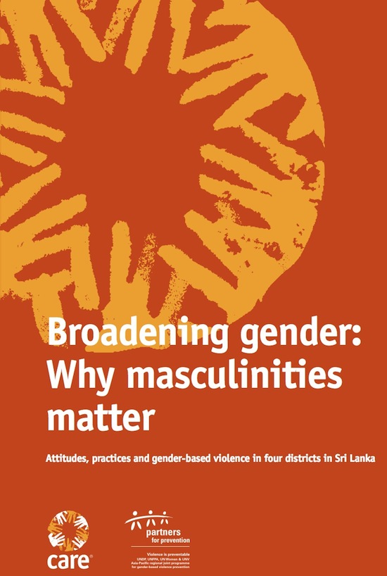 Broadening gender: Why masculinities matter – Centre for Policy ...