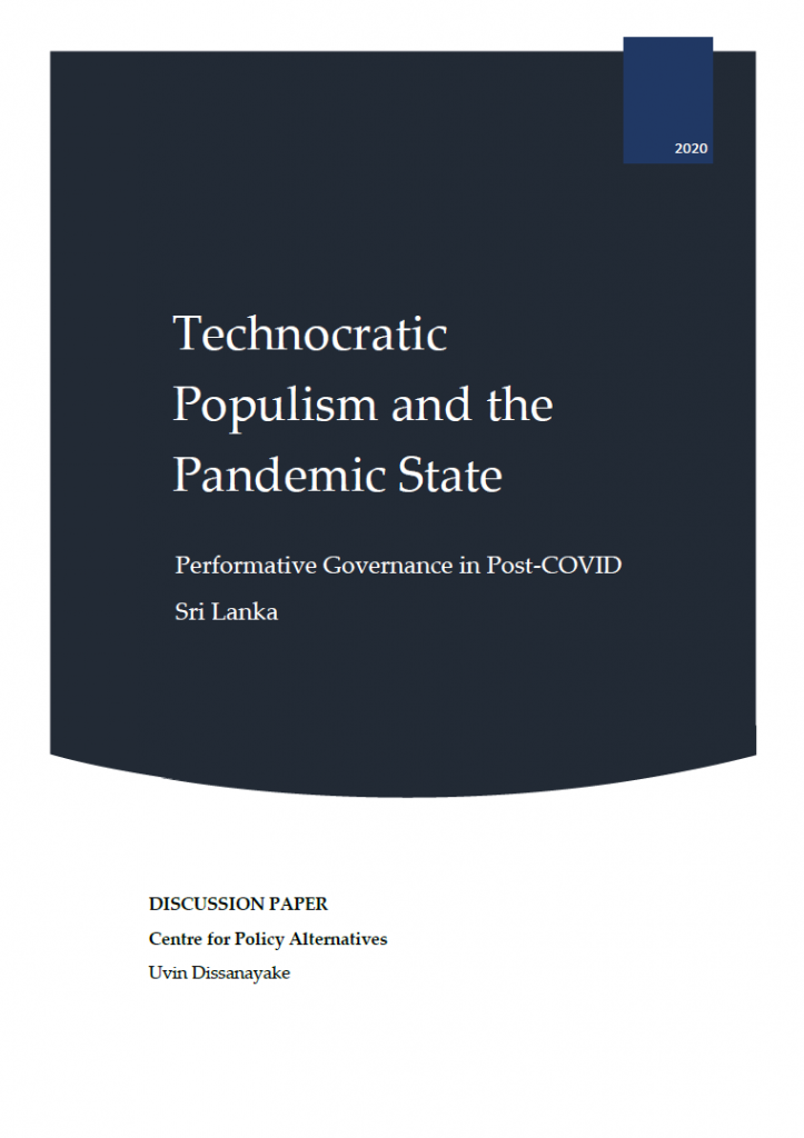 Technocratic Populism and the Pandemic State – Centre for Policy ...