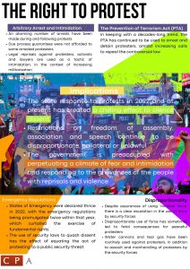 State response to the Right to Protest amidst the socio-economic and ...