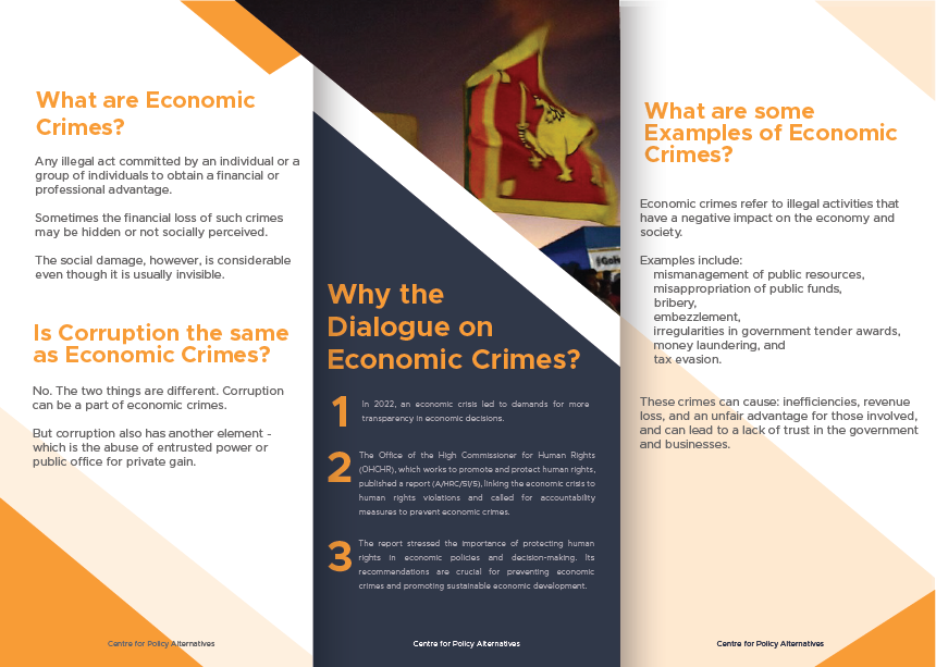 Economic Crimes – Centre for Policy Alternatives